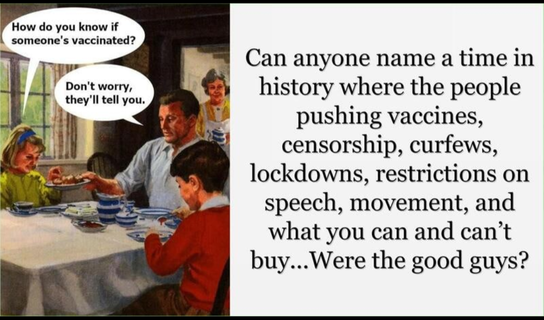 The gradual politization and polarisation of everything, everywhere ...